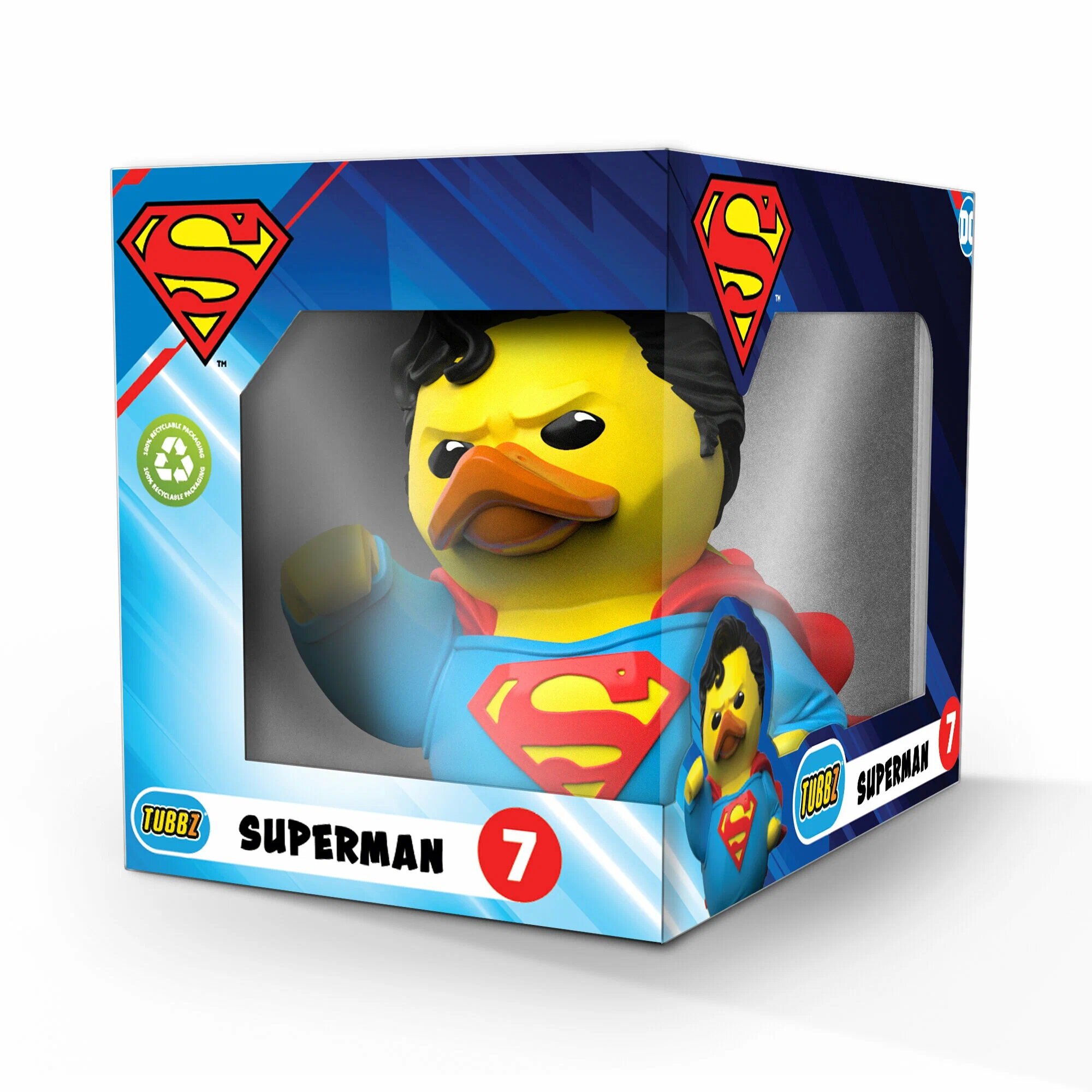 Фигурка-утка Tubbz Box DC (ДС) Супермен (Superman) (Коробка)
