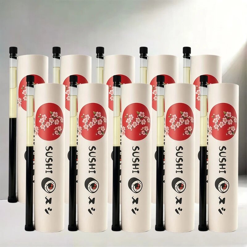 Бумажная коробка для суши Red 10PCS