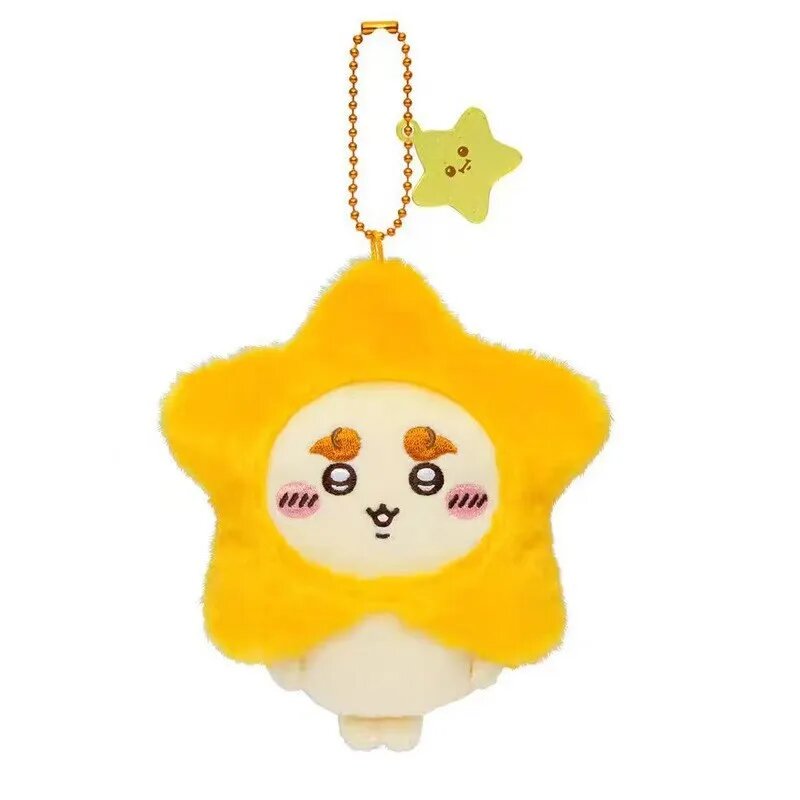 Плюшевый брелок Chiikawa Star Wish, оранжевый