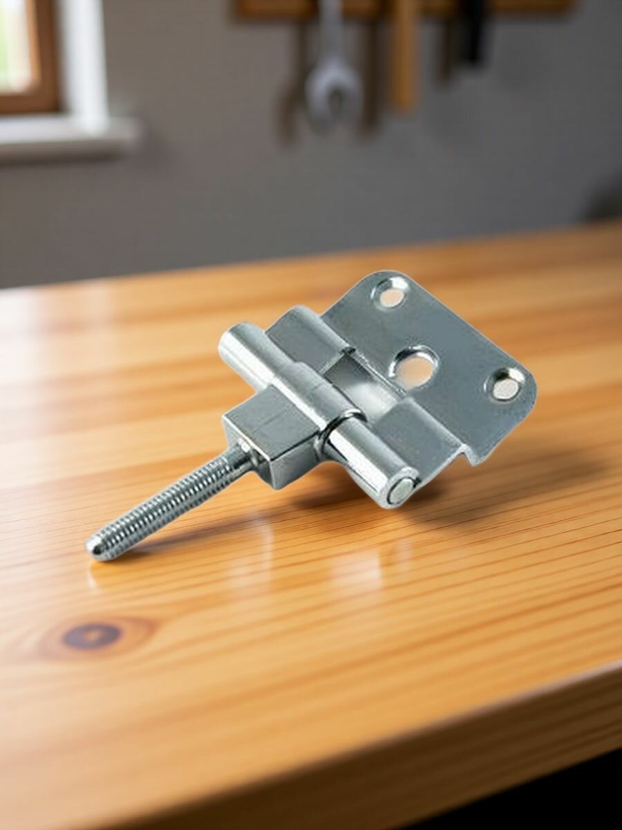 Петля для финских дверей MSM F2 стальная , хром