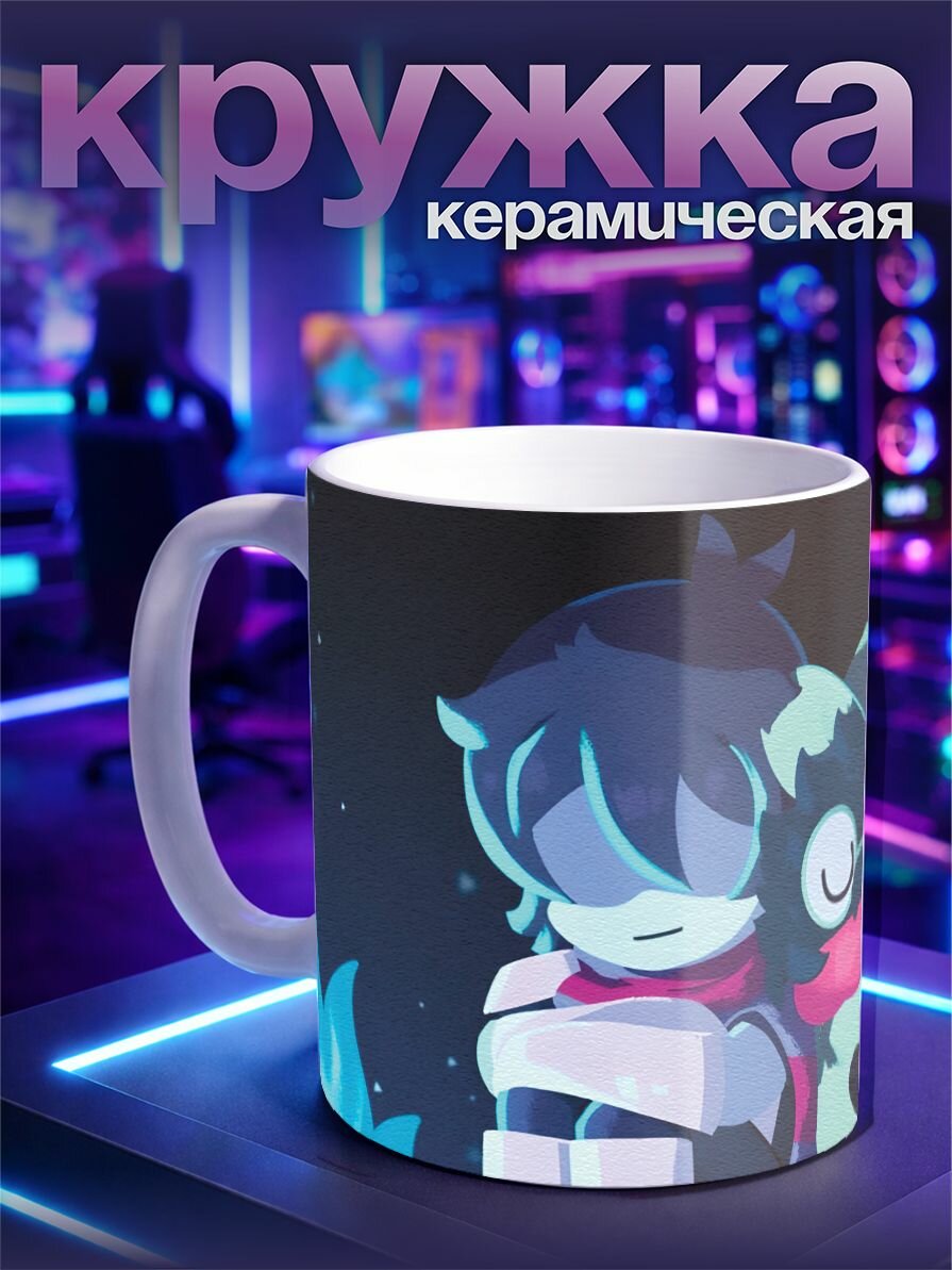 Кружка игра Дельтарун Крис и Ральзей