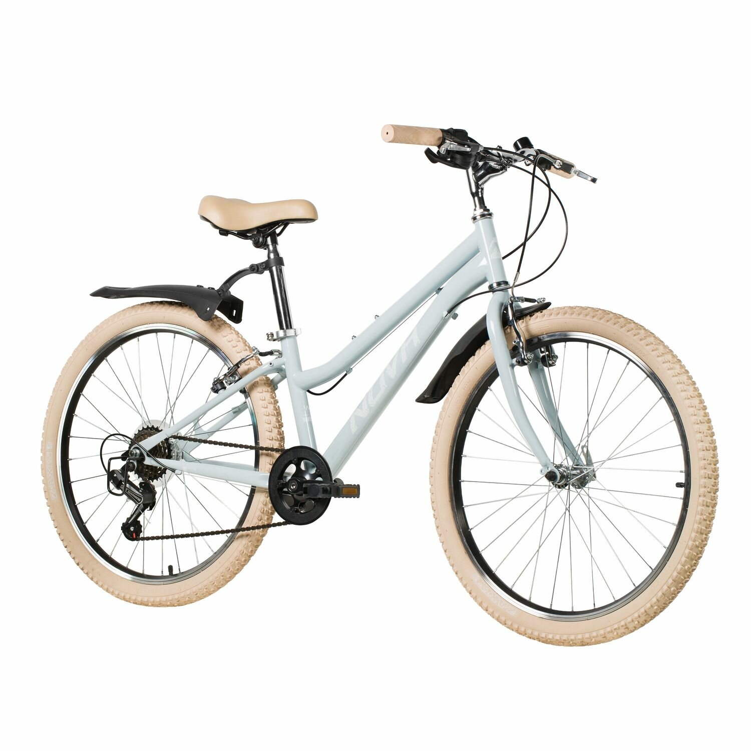 Велосипед NOVATRACK 24" JENNY сталь 12', голубой, 6 скор. TY21/TS-38/SG-6S, V-brake