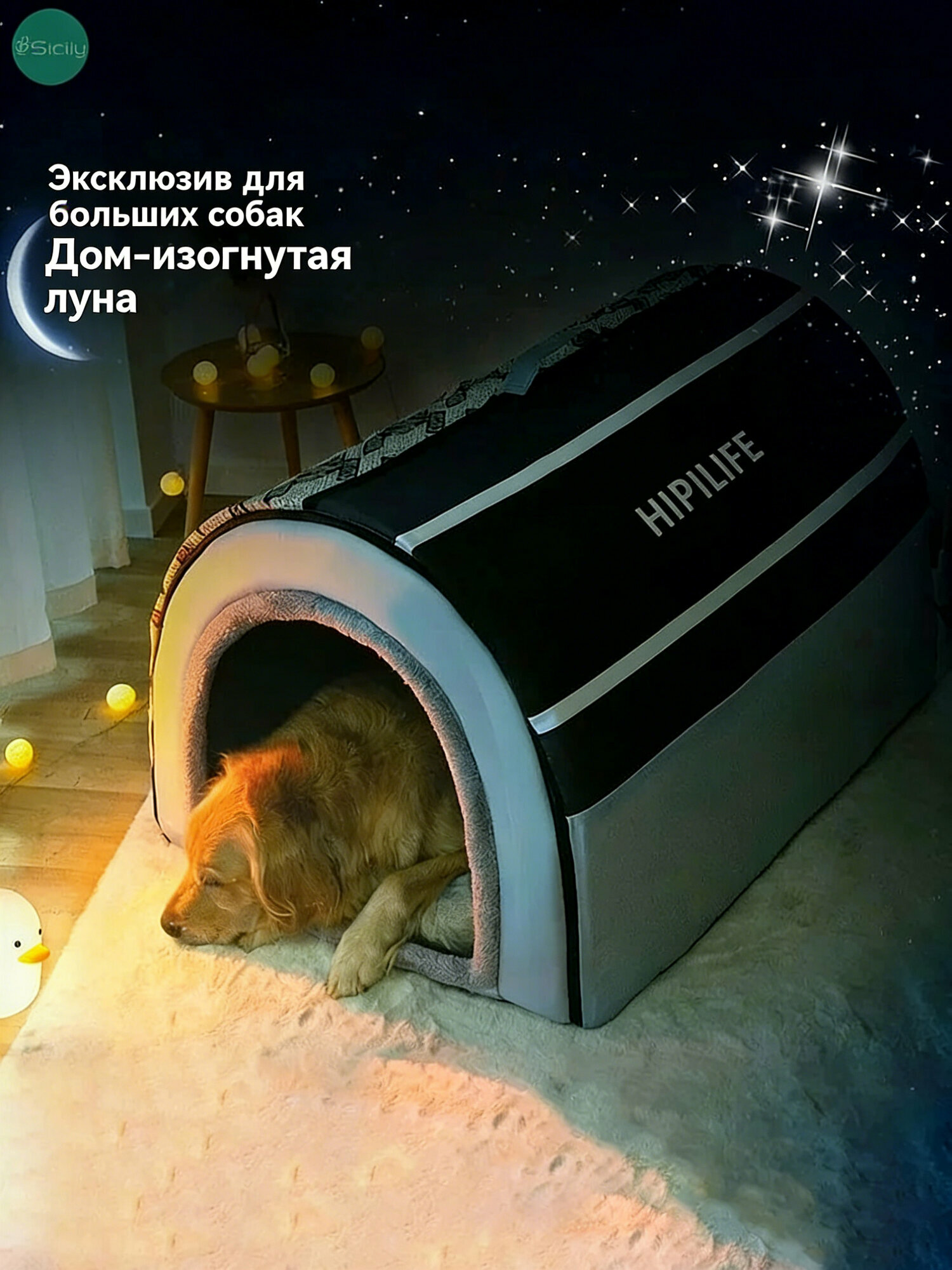 Питомник, прочный просторный домик для домашних животных 60×45×40 cm