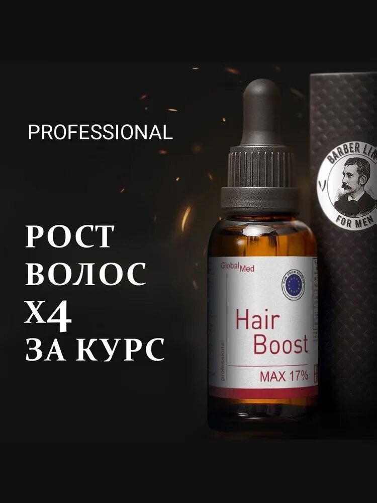 Лосьон для роста волос 17%, средство от облысения