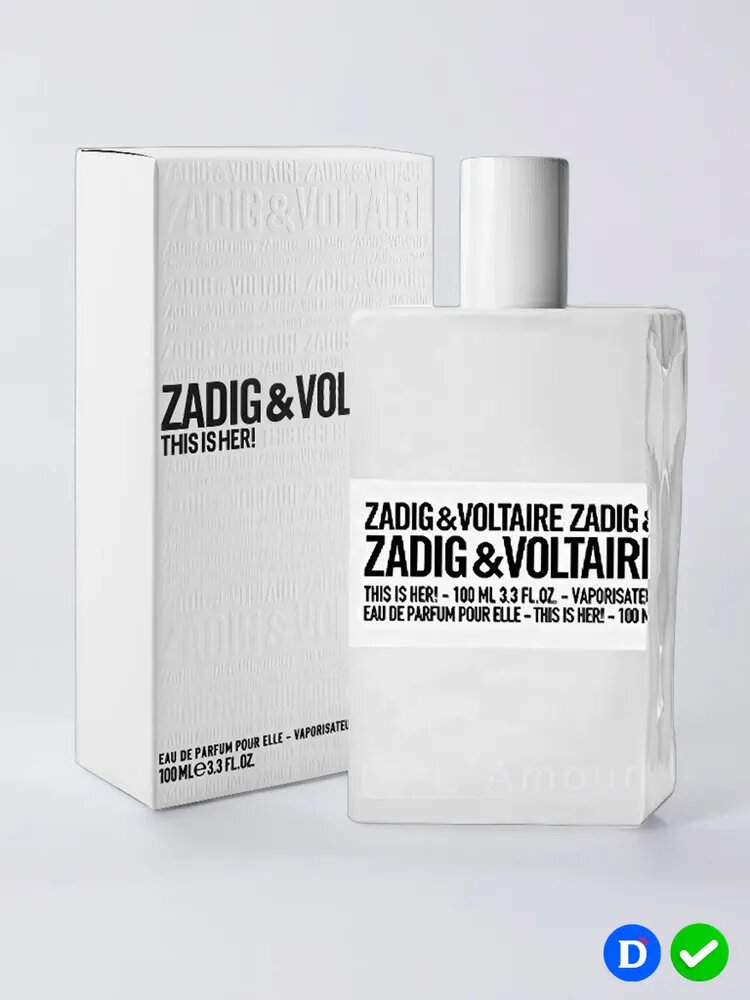 ZADIG&VOLTAIRE This Is Her / 100мл / Женский парфюм