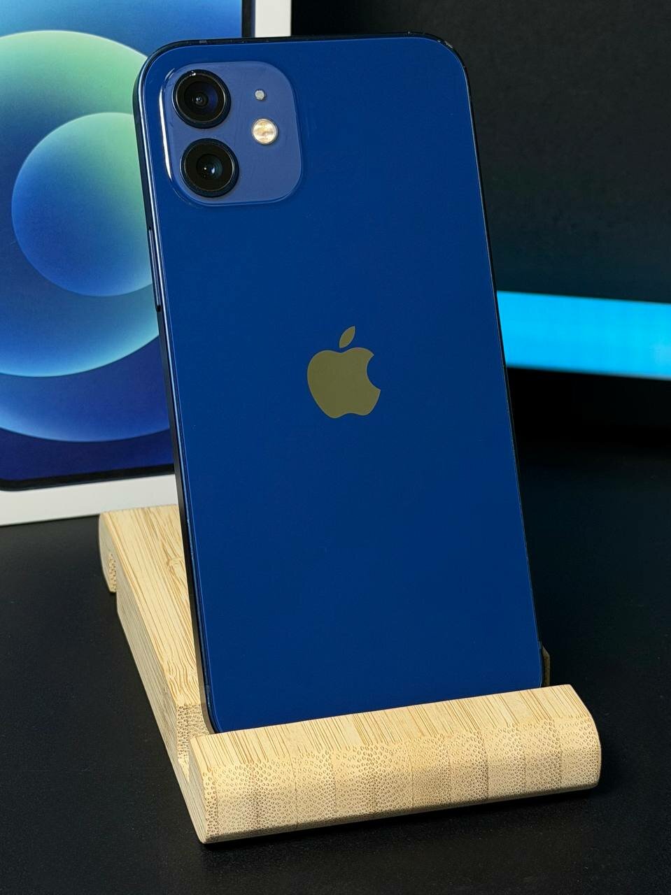 Смартфон Apple iPhone 12, 128 ГБ, nano-SIM + eSIM, синий