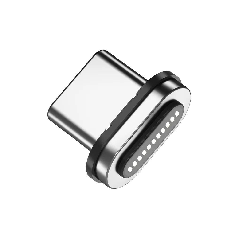 Белый магнитный адаптер Type-C 100W