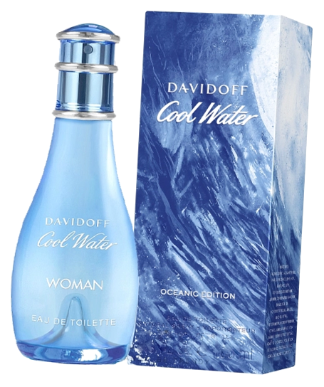 Туалетная вода для женщин Davidoff Cool Water Oceanic Edition 100 мл / Кул Ватер Океаник Эдишн