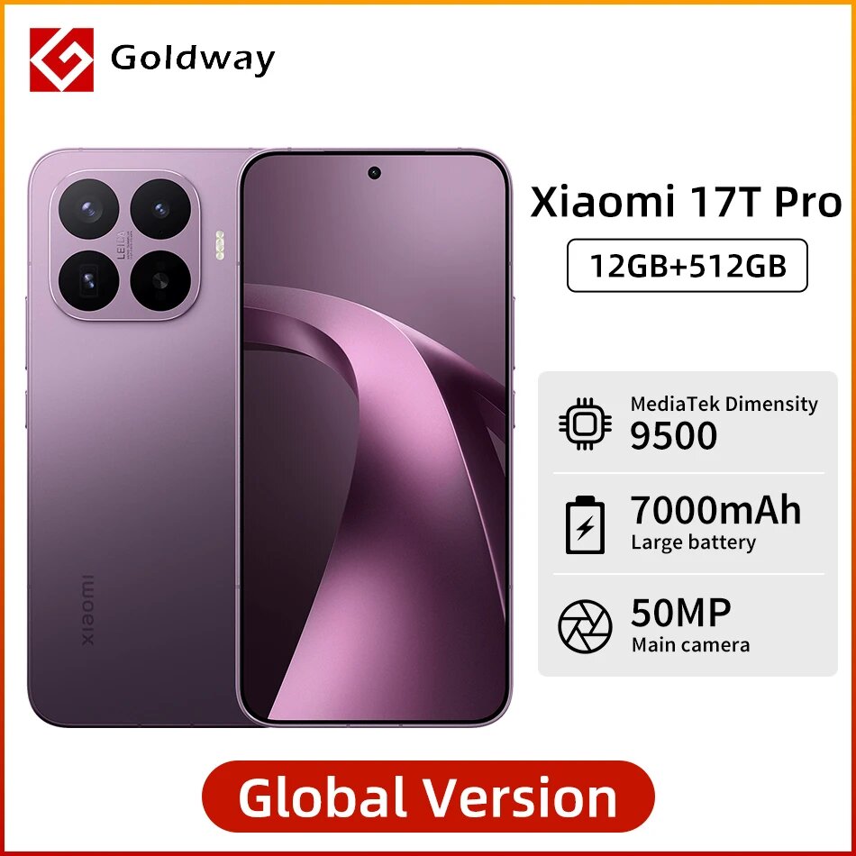 Смартфон Xiaomi 17T Pro, 12/512ГБ, global