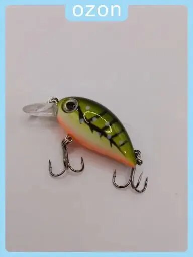 Воблер крэнк ZipBaits Hickory SR, 3.2 г, 34мм, плавающий