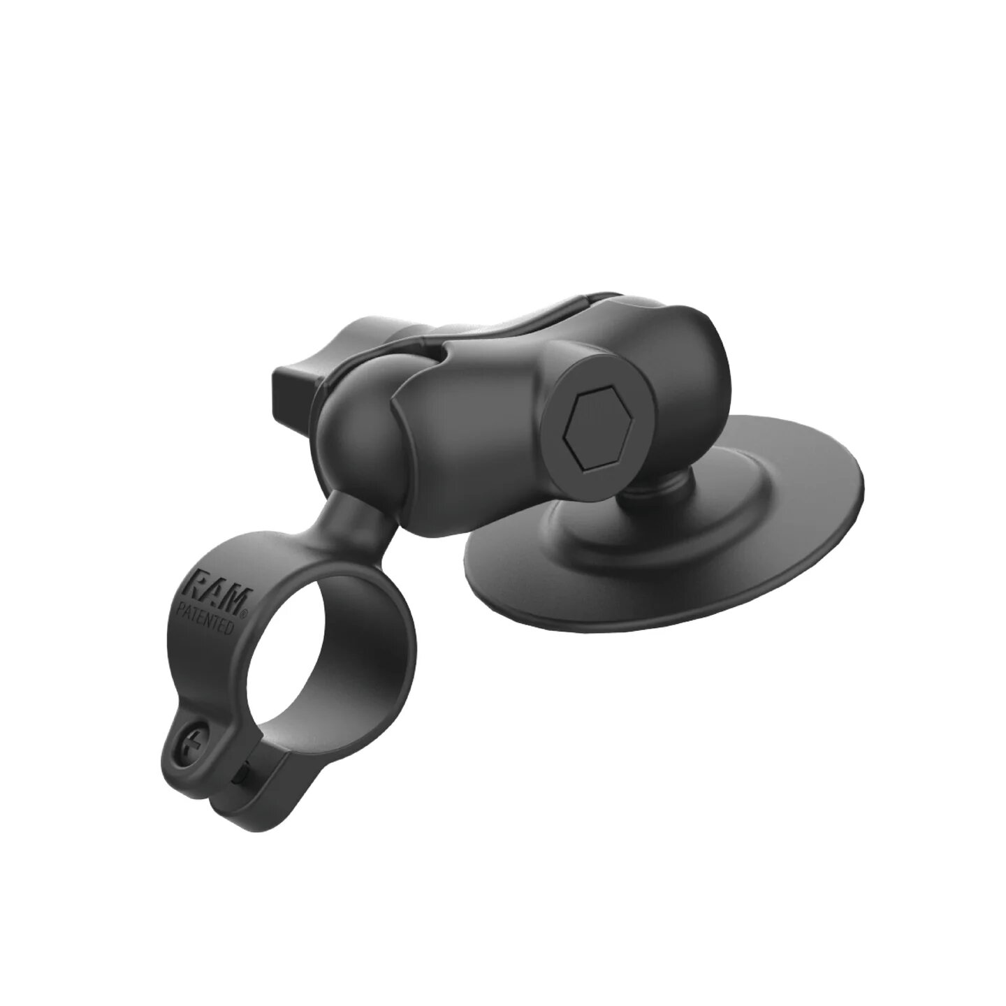VK-33528 Крепление на направляющую RAM Adhesive Rail Mount для короткого кронштейна Tough-Bar