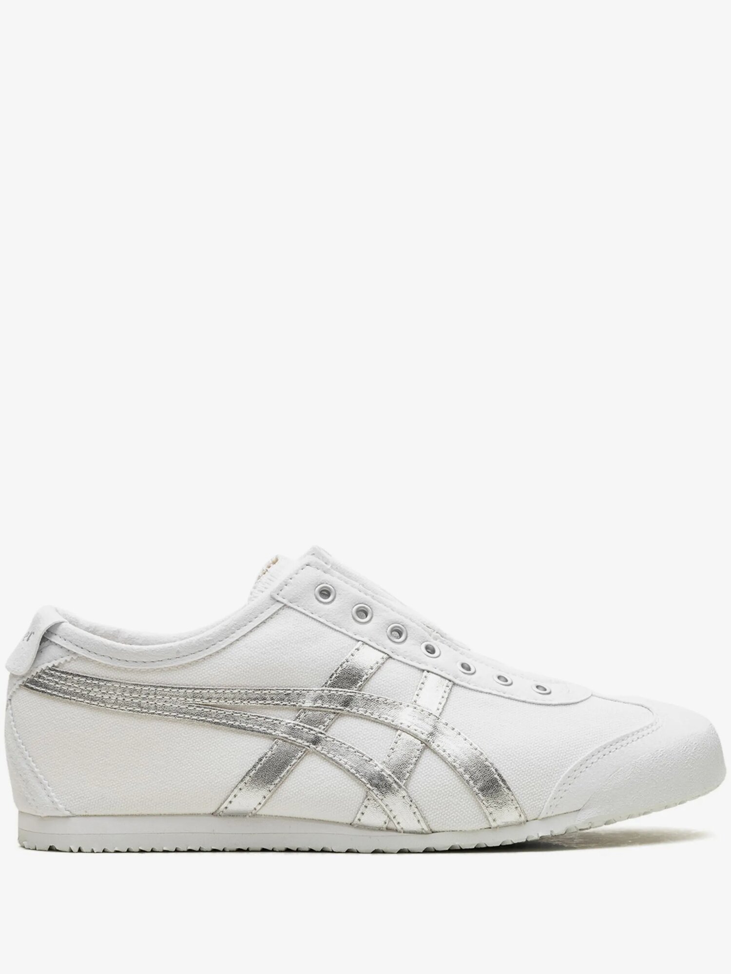 Слипоны Onitsuka Tiger Mexico 66 White/Pure Silver, размер 40,5 EU, белый