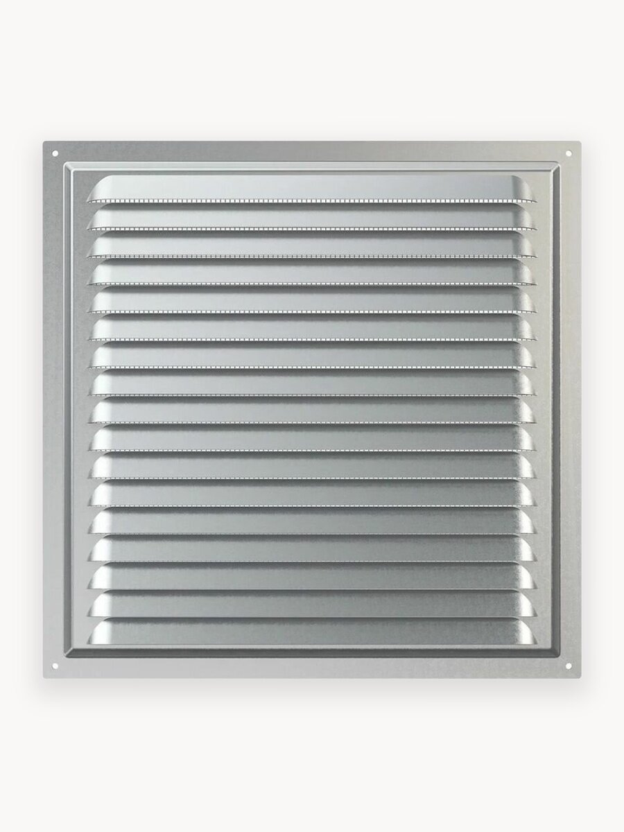 Решетка вентиляционная ERA 3030МЦ, 300x300 мм, оцинкованная сталь