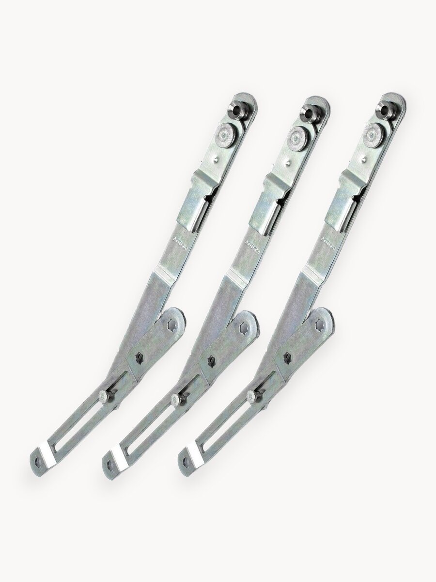 Детский замок скрытый на окно / Ограничитель открывания створки окна/Фрамужные ножницы AXOR/Набор из 3 шт.