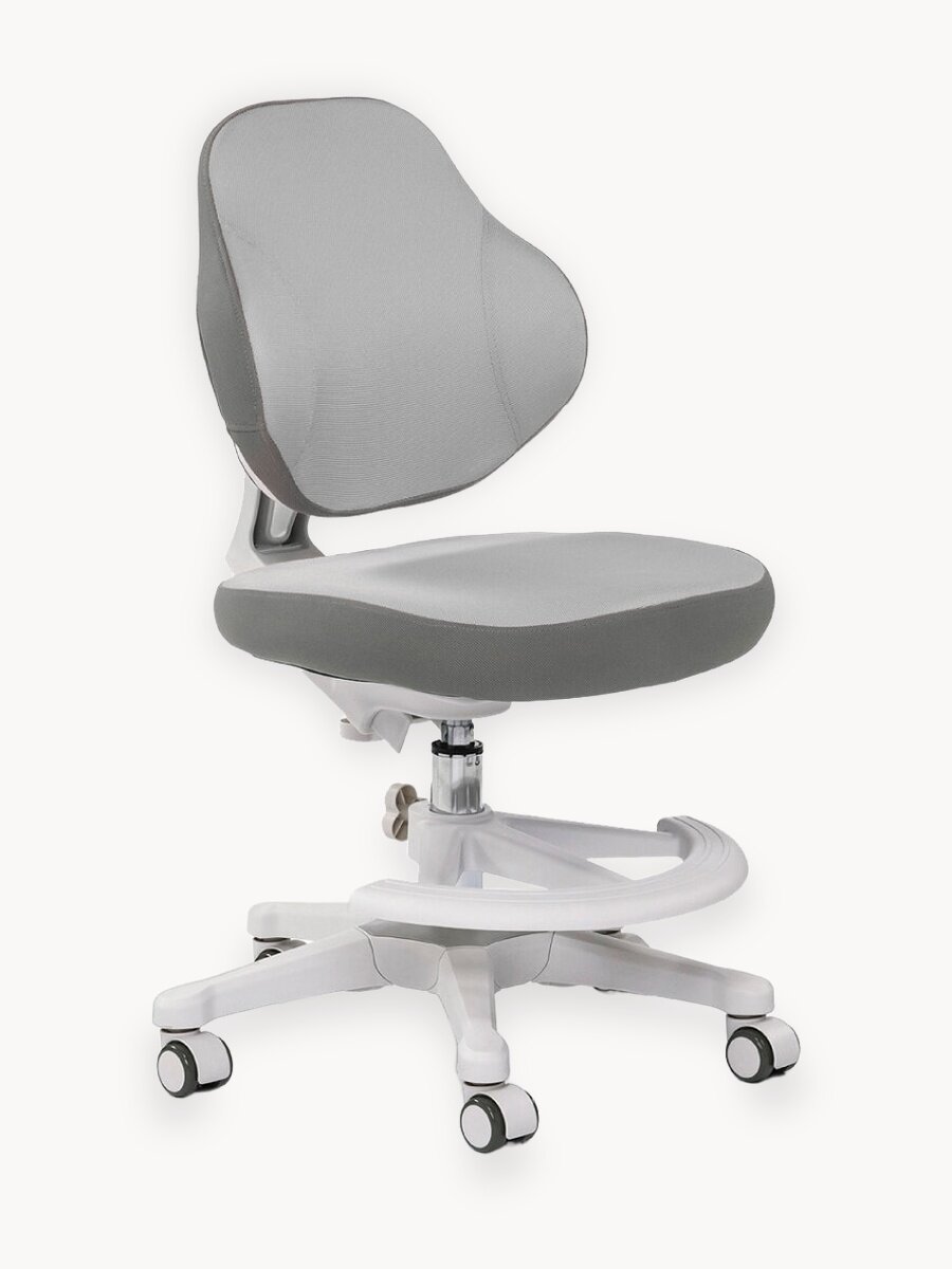 Растущее компьютерное детское кресло Ergokids College Y-405 серое