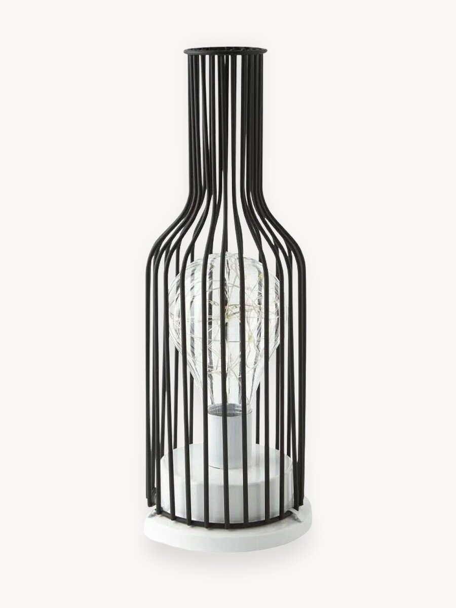 Светильник декоративный в стиле Лофт "Бутылка вина", ночник, интерьерный свет