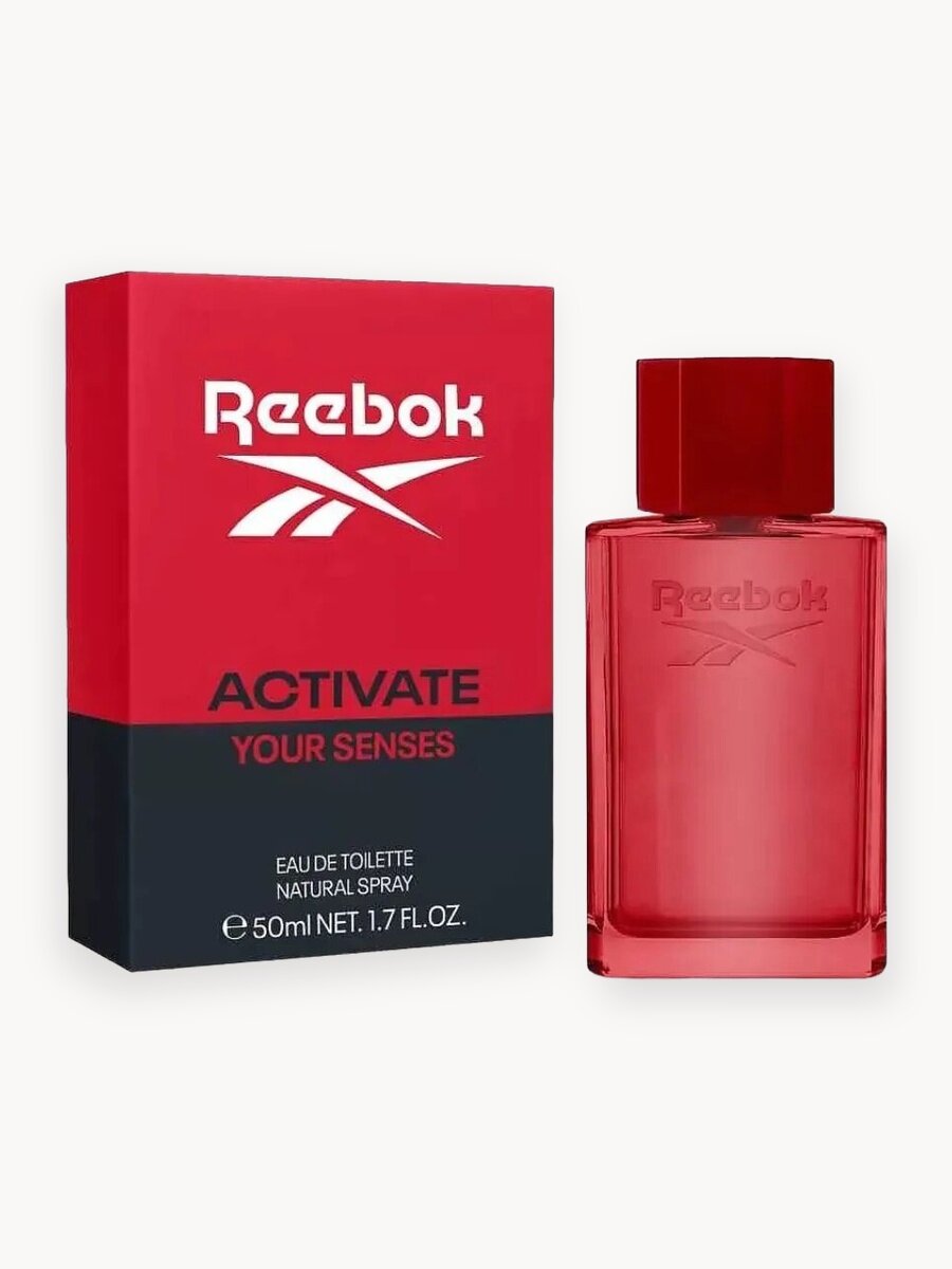 Reebok Activate Your Senses For Him Мужская Туалетная вода (edt) 50мл