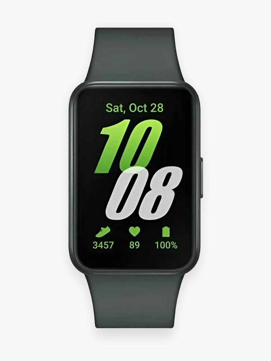 Смарт-часы "Galaxy Fit3", AMOLED-экран, силиконовый ремешок, black