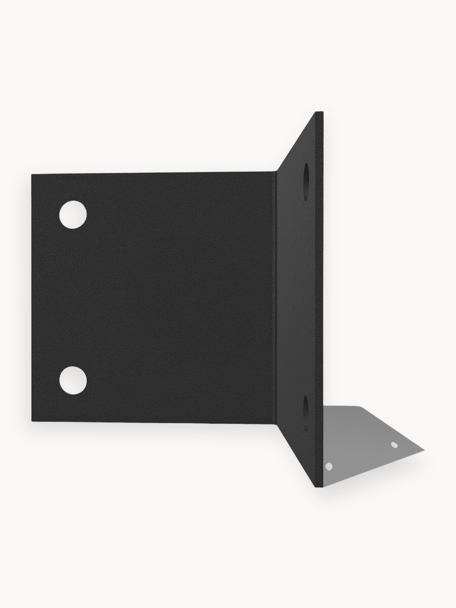 Пластина угловая 100×100 мм для бруса, 2 мм | Вистмастер Металл