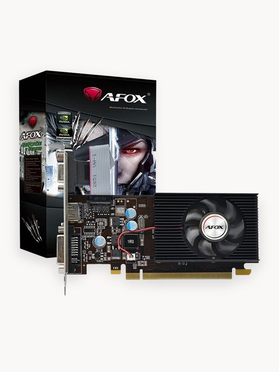 Видеокарта Afox AF210-512D3L3-V2 0.5ГБ, RET