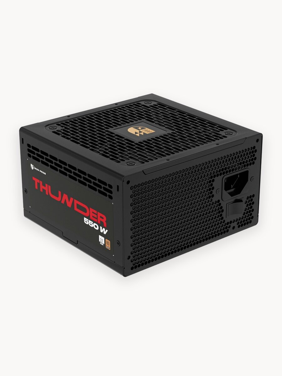 Блок питания Thunder 550W 80+Bronze ATX3.1+DC-DC+APFC+3 года гарантии