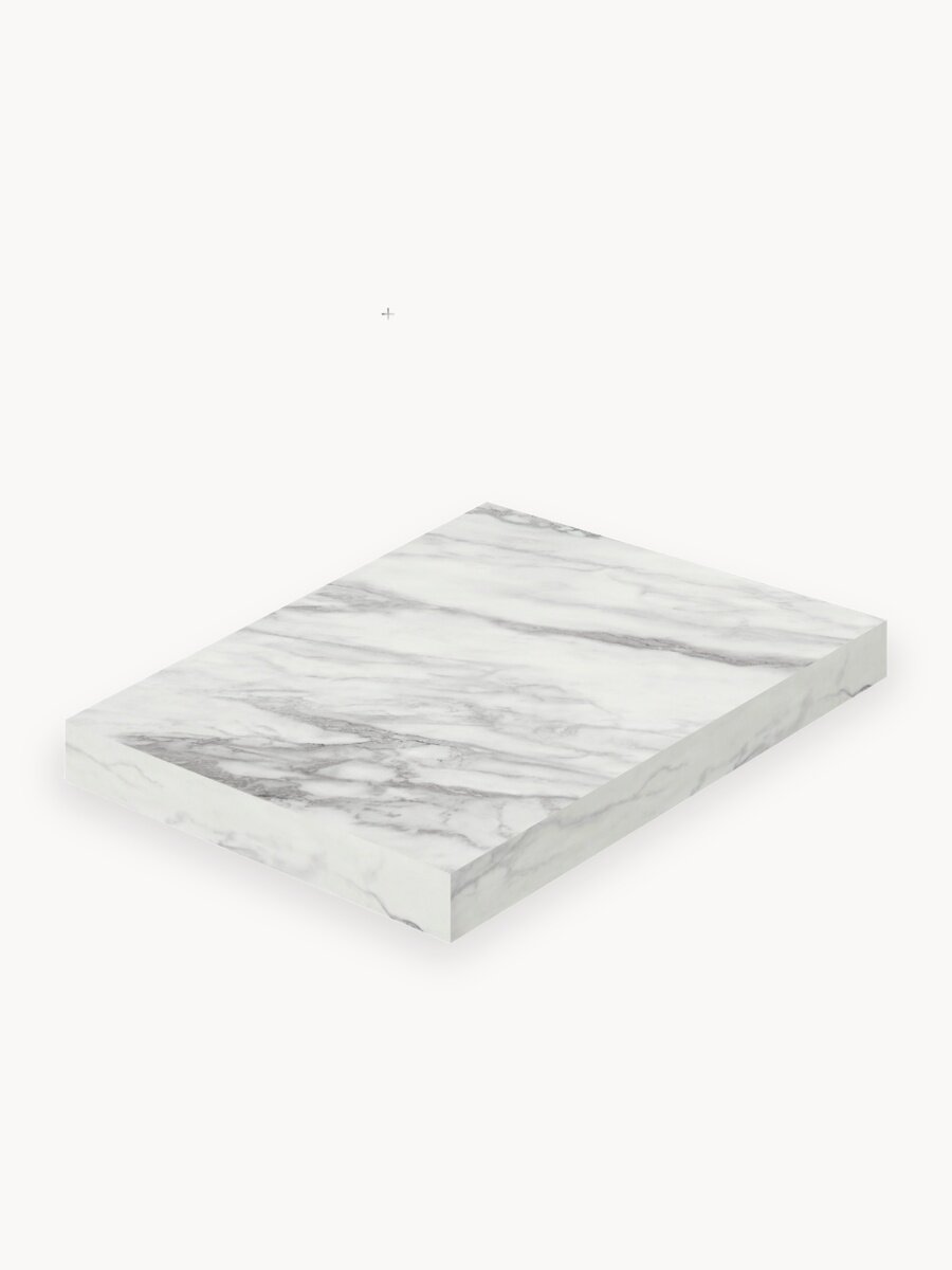 Столешница для стола, для кухни, для встраиваемой техники, для ванны Alternative Loft Нарциссо 600х400 мм, толщина 38 мм