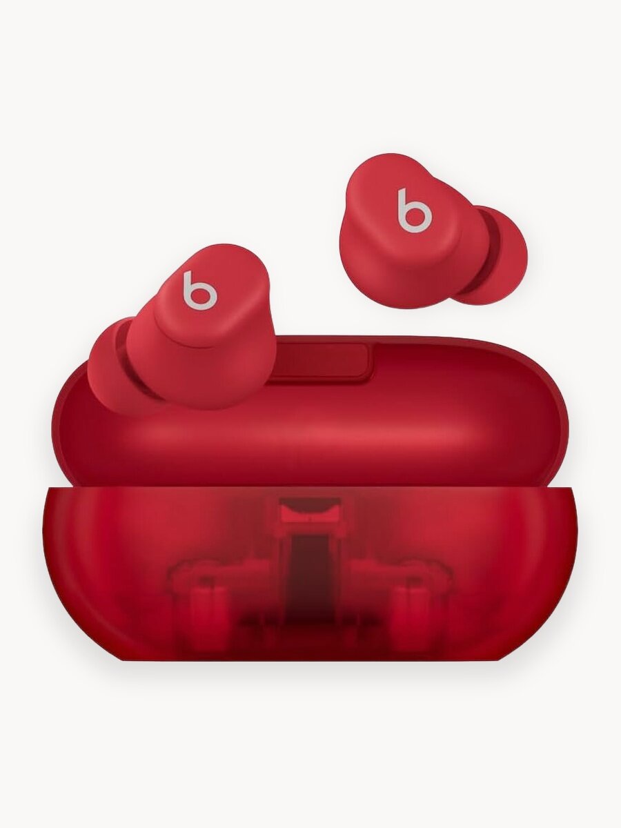 Beats Solo Buds - Беспроводные наушники Bluetooth | Красные, активное шумоподавление
