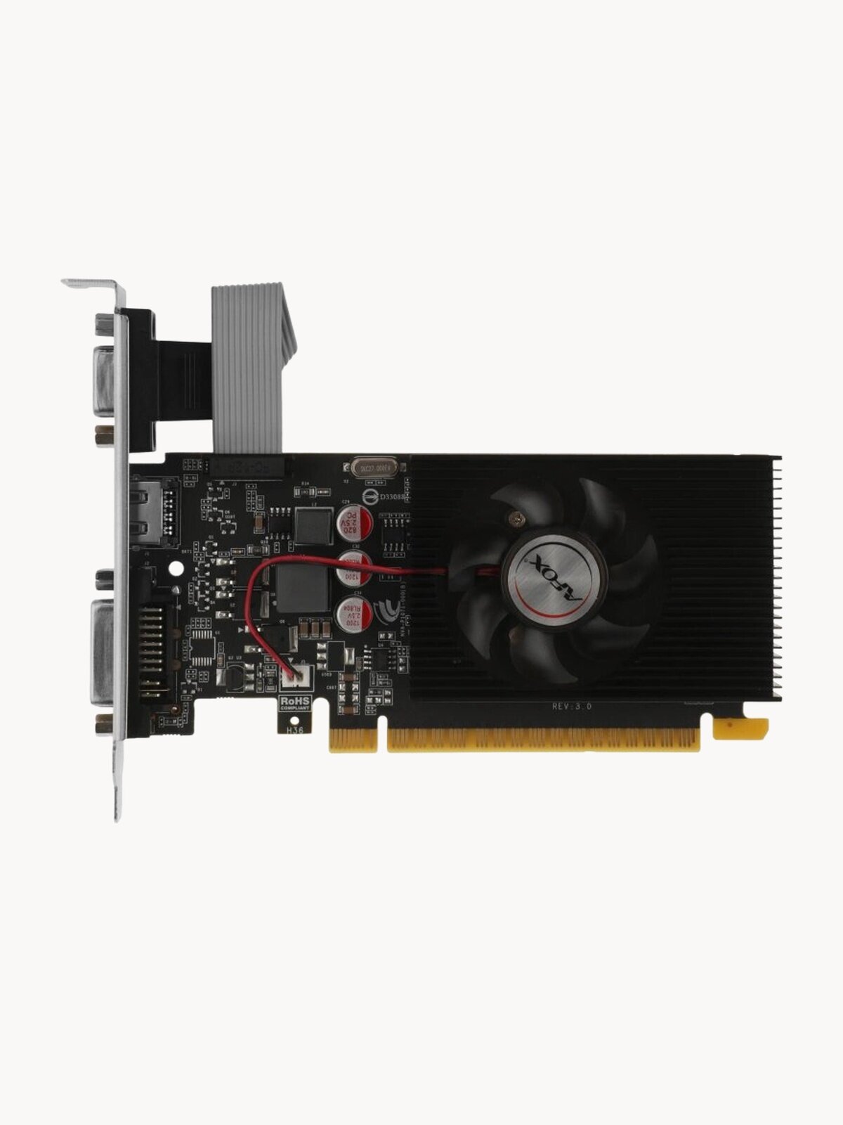 Видеокарта Afox AF730-4096D3L6 4ГБ, RET