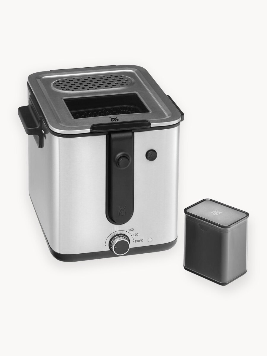 Фритюрница WMF "Kitchenminis", нержавеющая сталь, серебристо-черная