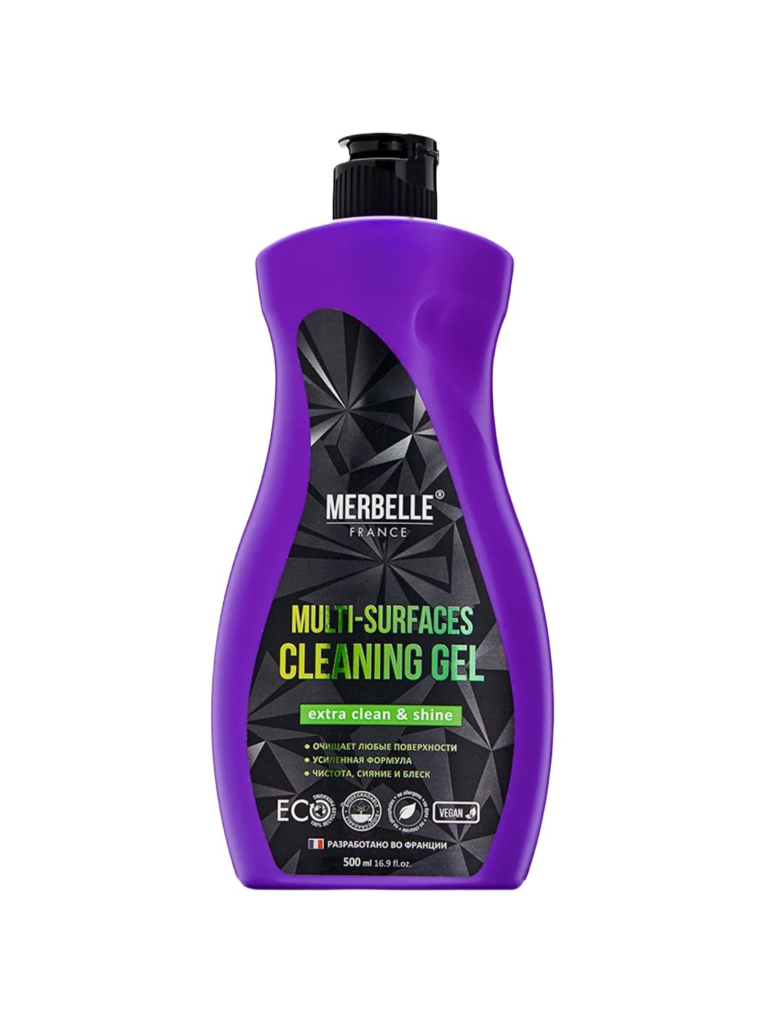 Универсальный гель для очищения всех видов поверхностей MERBELLE extra clean and shine