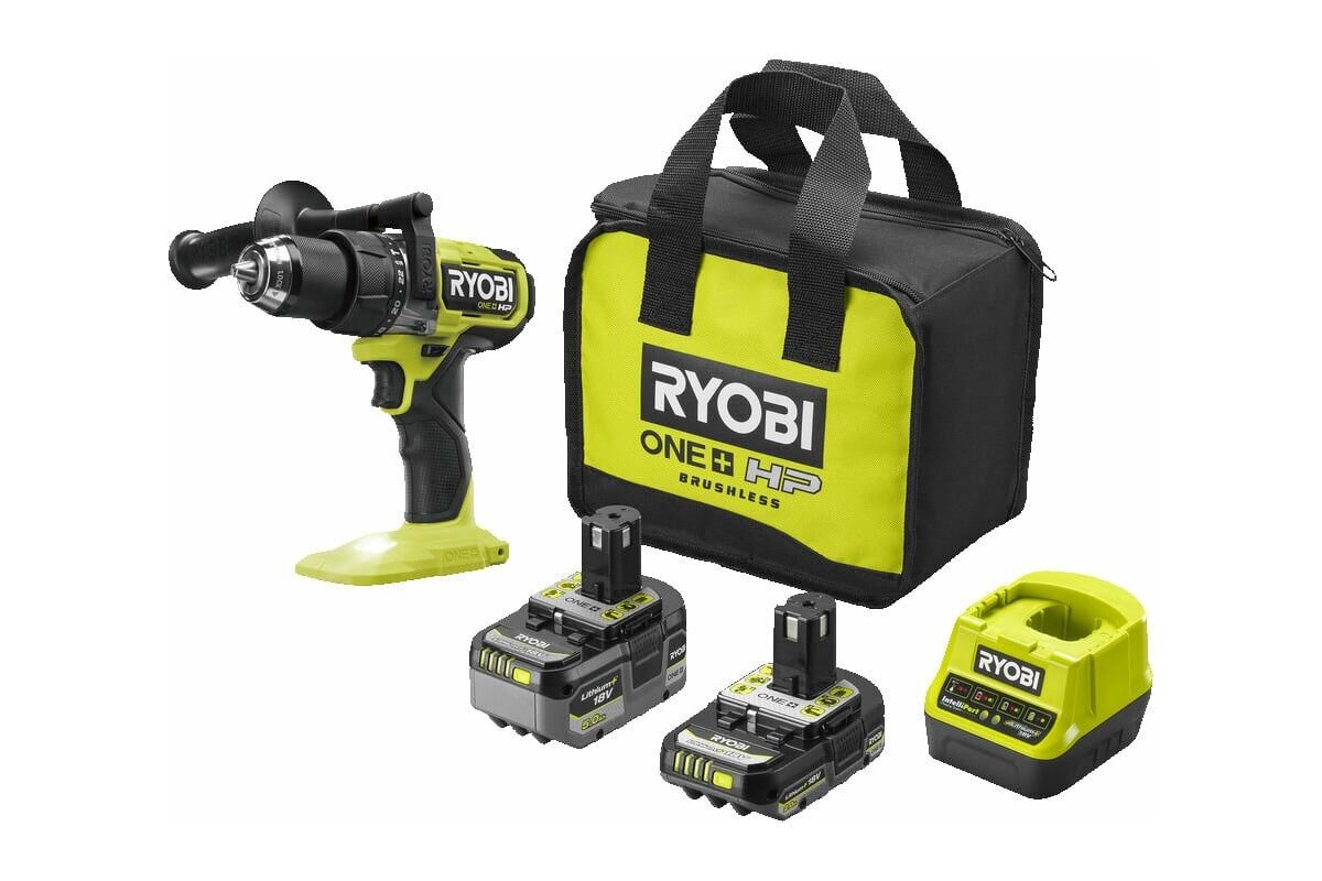 Ударная дрель-шуруповерт Ryobi 18В RPD18X-2C52S 51