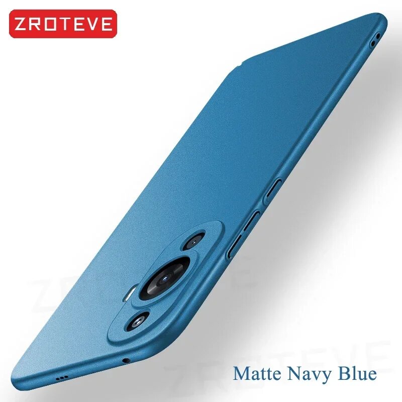 Чехол ZROTEVE Slim Hard PC Frosted Cover для Huawei Nova 11 12s 11i 10 Matte Navy Blue, For Nova 13