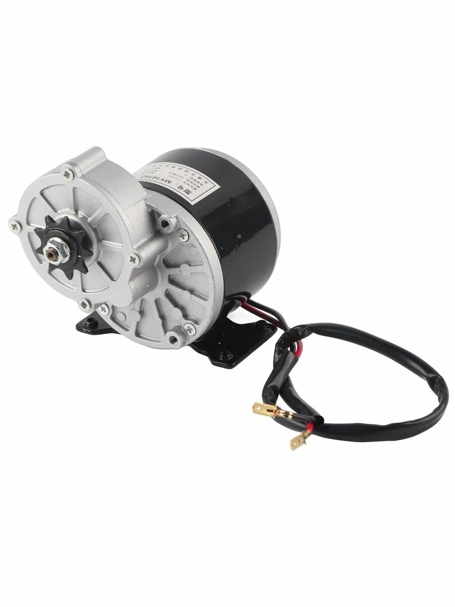 MY1016Z 12V 350W DC 9T редукторный электродвигатель для скутера велосипеда комплект