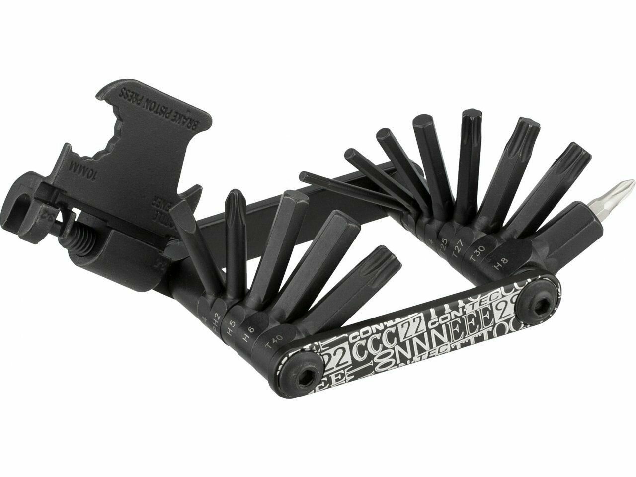 Мультитул Contec Pocket Gadget F22, стальной, 22 инструмента