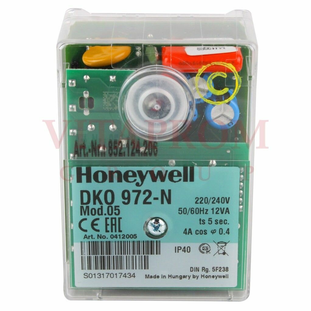 Блок управления горением Honeywell DKO972-N mod.05, 0412005