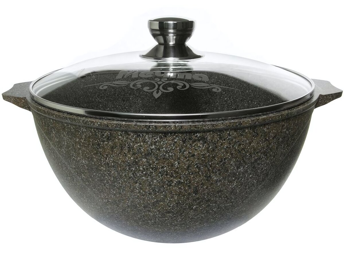 Казан 4л Premium мокко, антипригарное покрытие, диаметр 24 см