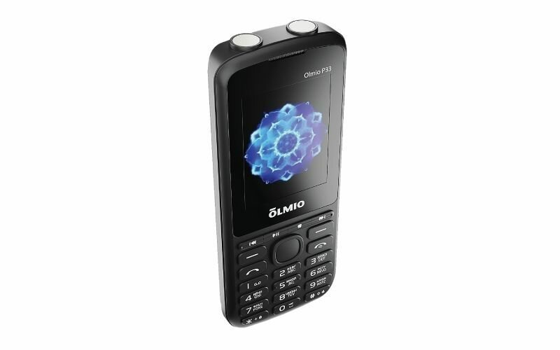 Мобильный телефон OLMIO P33 (черный) Без ЗУ / кабель в комплекте