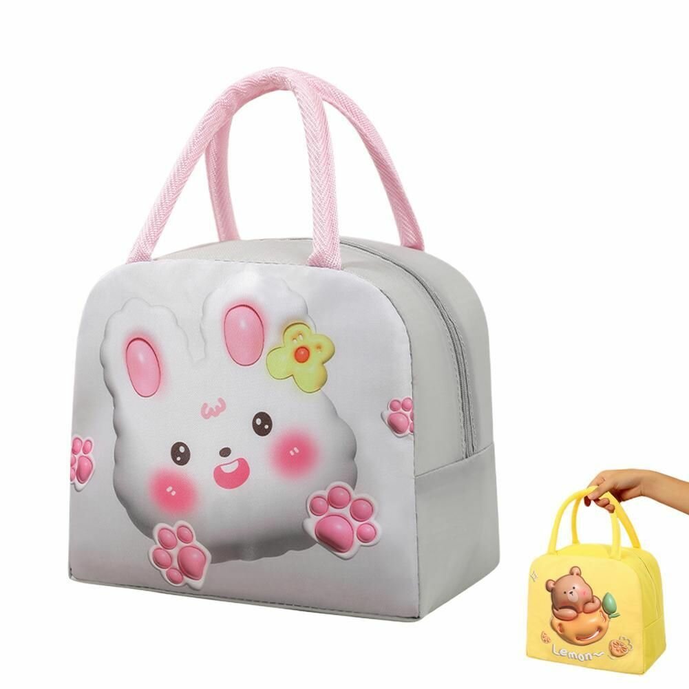 Термосумка для еды, большая и стильная из оксфордской ткани, с возможностью печати логотипа, подходит для обедов и транспортировки