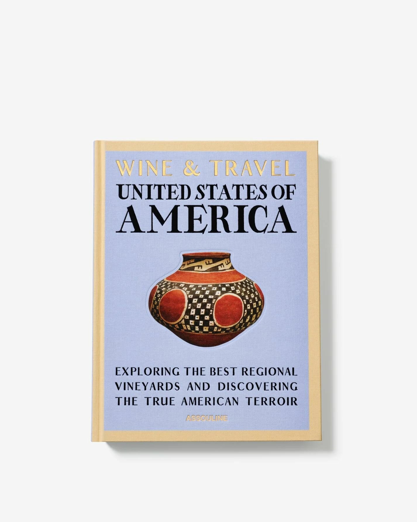 Книга на английском языке Assouline WINE & TRAVEL UNITED STATES OF AMERICA