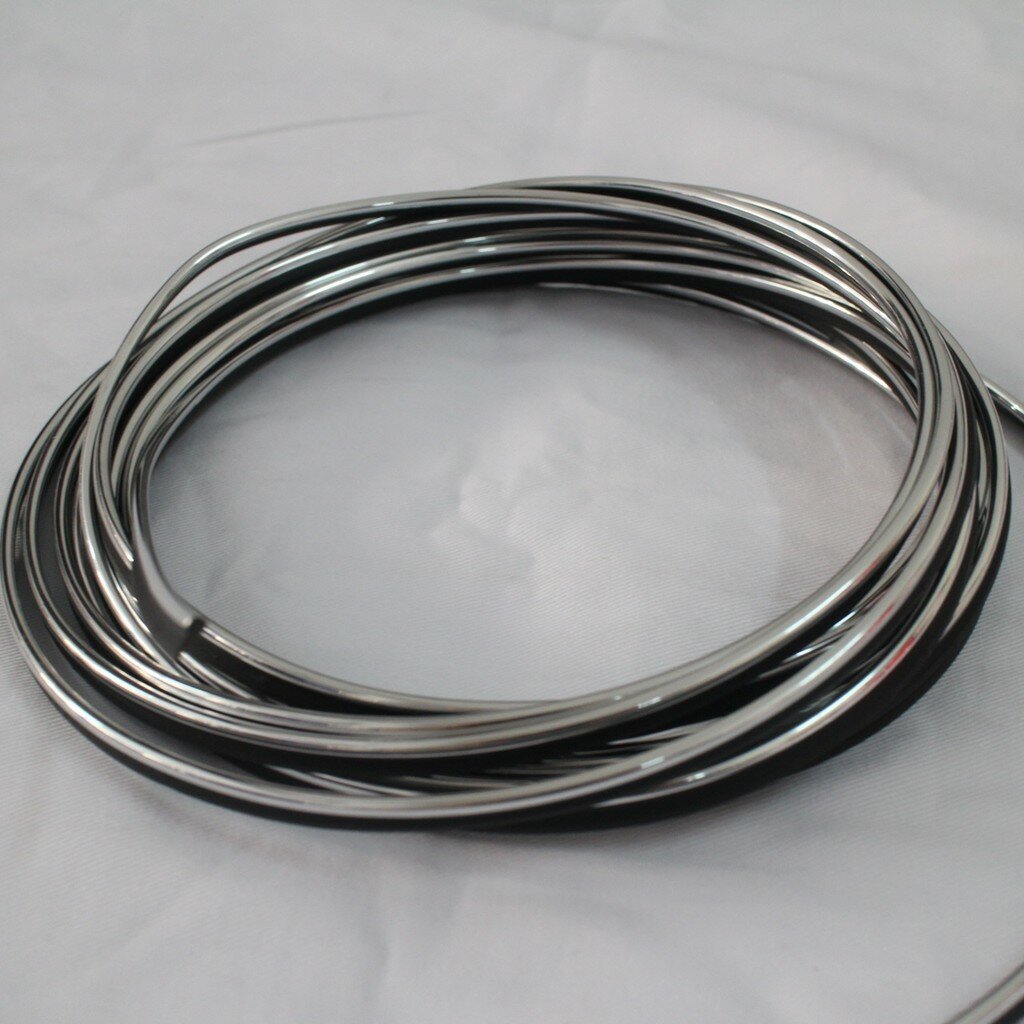 Car interior accent strip with pvc material and bright light for universal vehicle customization silver