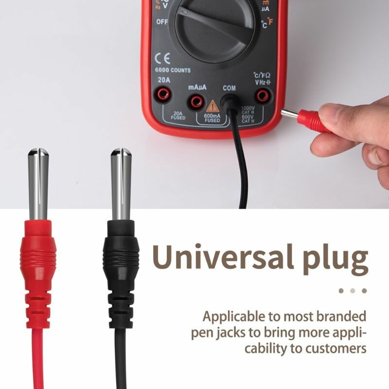 Электронные измерительные провода, цифровой мультиметр с удлинителем, зажимы, отвертка-щуп 18 в 1