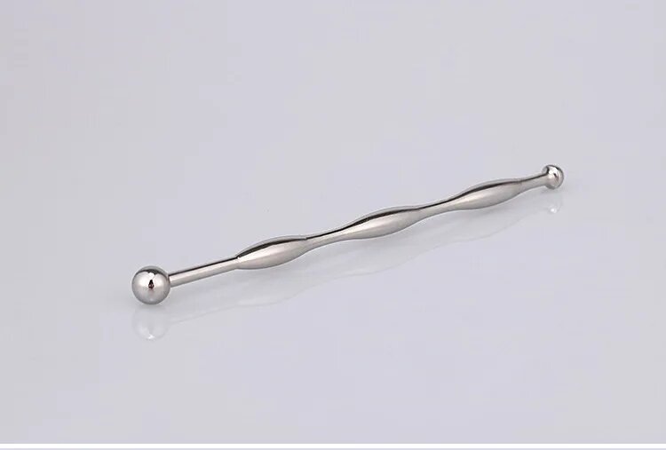 Катетер из нержавеющей стали, диляторы уретры, лошадиный глаз, стимулятор в форме пениса, C-033