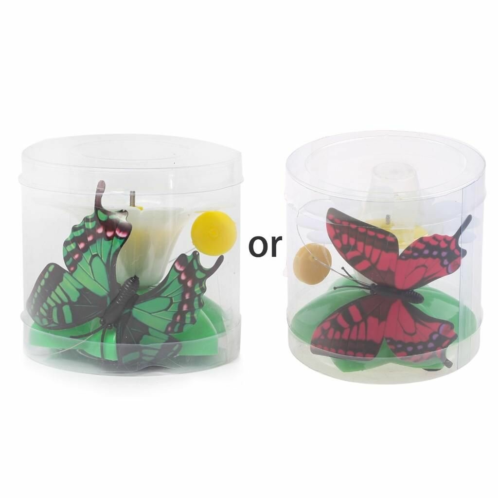 Электрическая бабочка вокруг цветов, игрушка для кошек-летающая