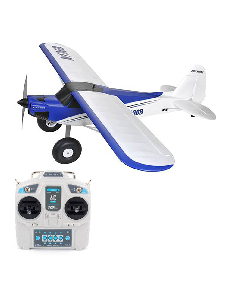 Радиоуправляемый самолет Top RC S Cub 1500mm Blue RTF + Flight Controller - TOP127E