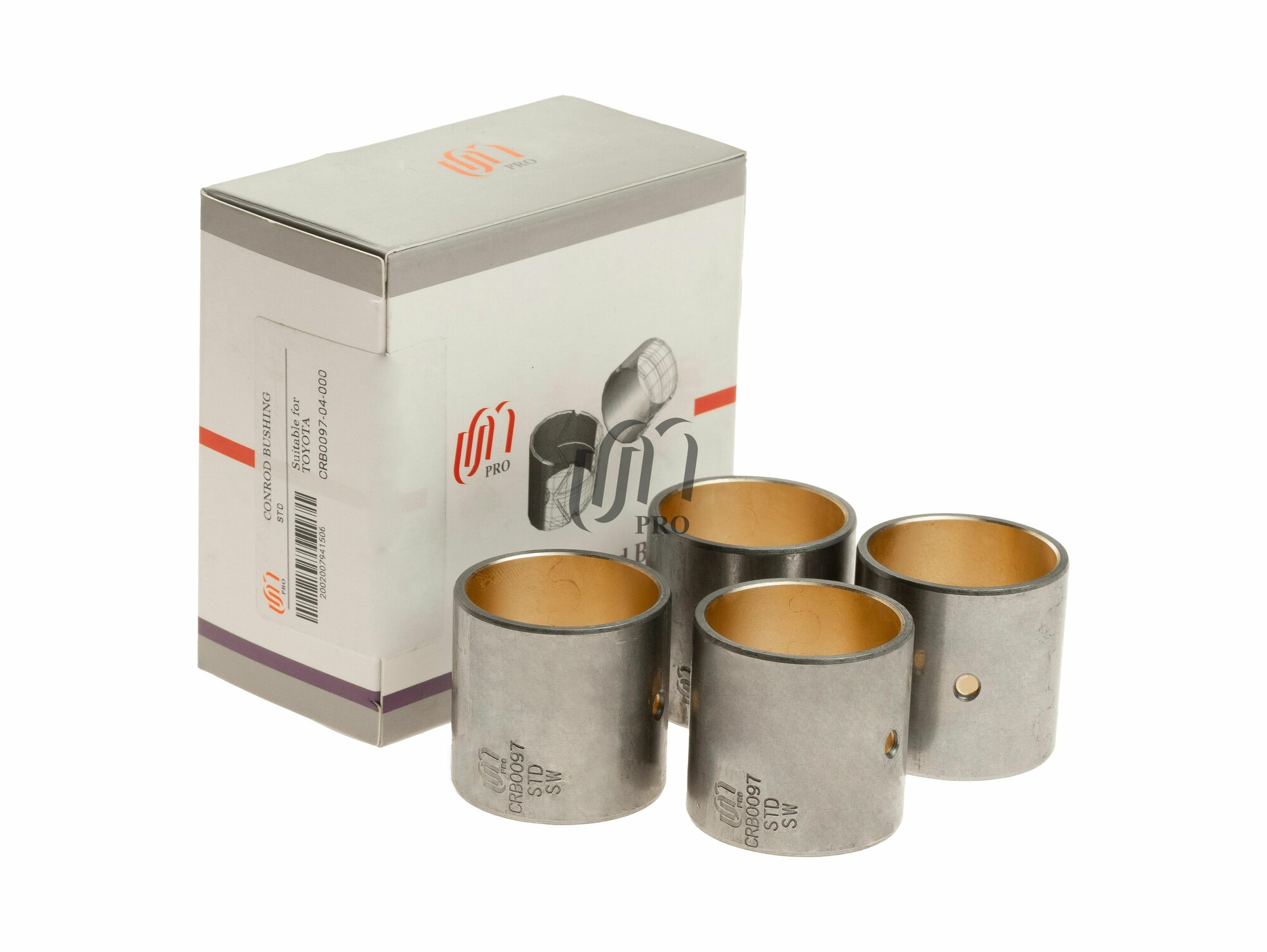 Втулки верхней головки шатуна STD Toyota B/2B (к-т 4 шт) UMpro