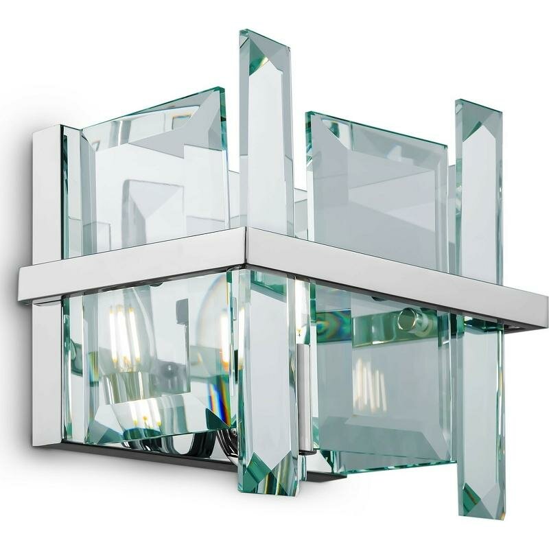 Настенный светильник Maytoni Modern Cerezo MOD201WL-01N Прозрачный Хром Современный