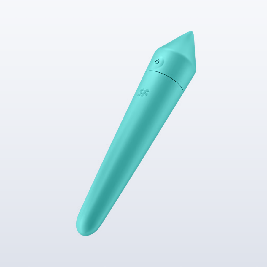 59653 Satisfyer Ultra Power Bullet 8, бирюзовый. Мини-вибратор с управлением через приложение