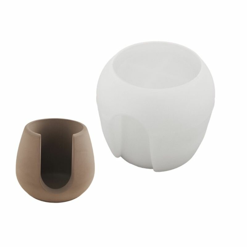 Подсвечник с эфирным маслом, печь для плавления воска, диффузор, силиконовая форма-big belly 2