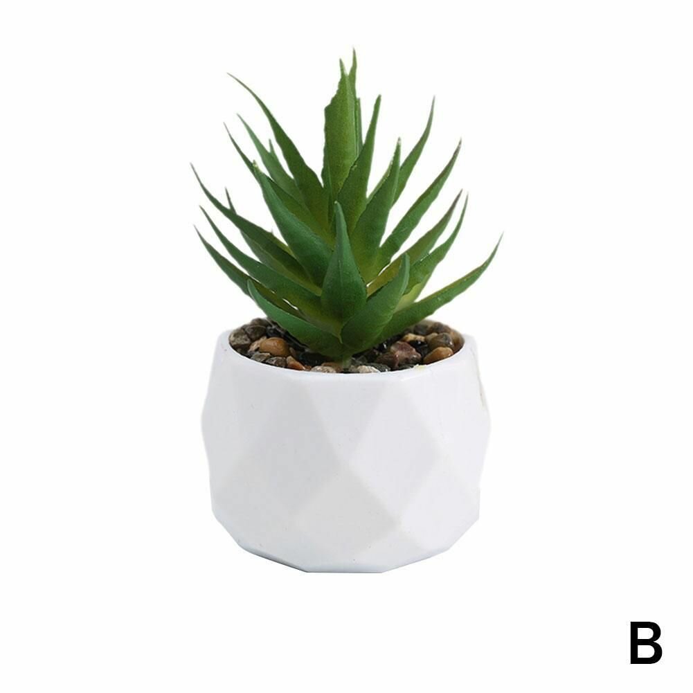 Декоративный кактус суккулент, Искусственные суккулентные растения в горшках, Украшение дома