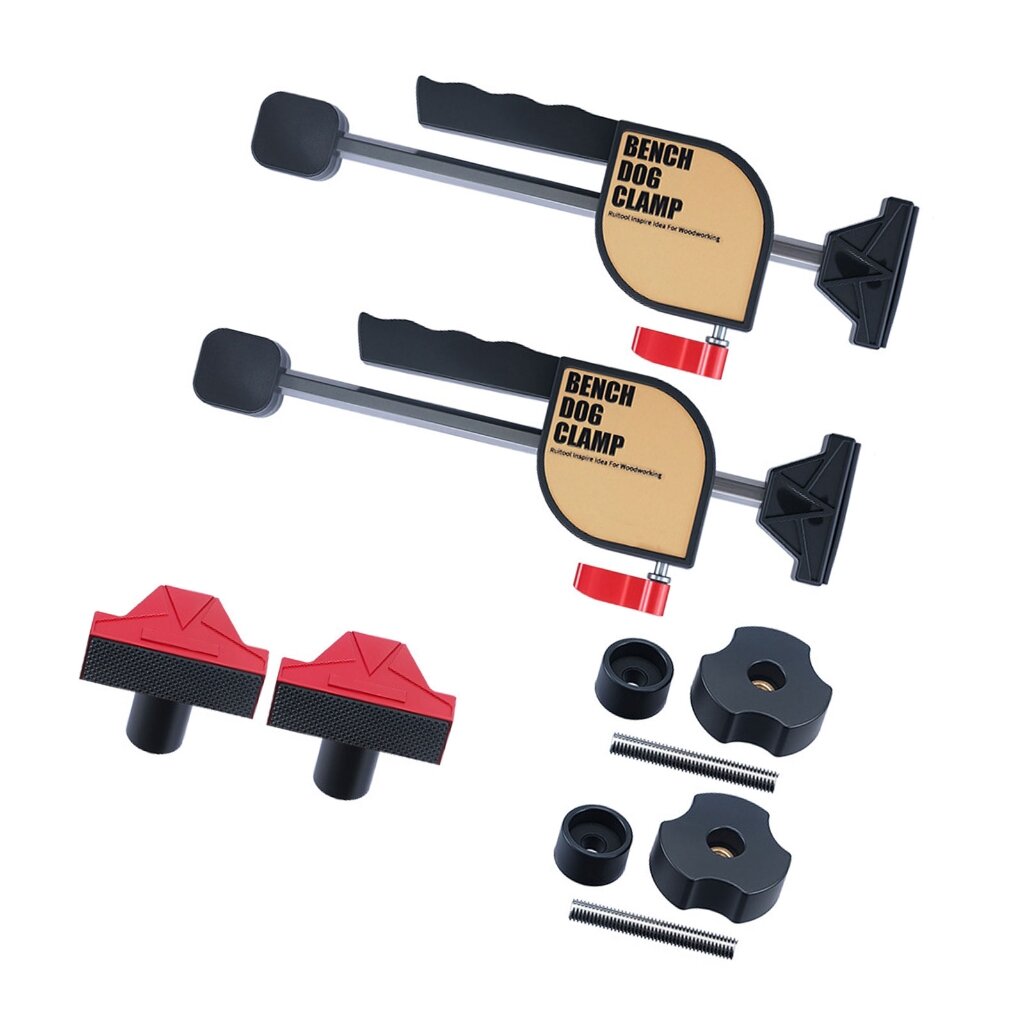 Зажим Для Деревообрабатывающего Стола 19 мм Врезной Шип Ручной Вспомогательный Инструмент-Фиксатор